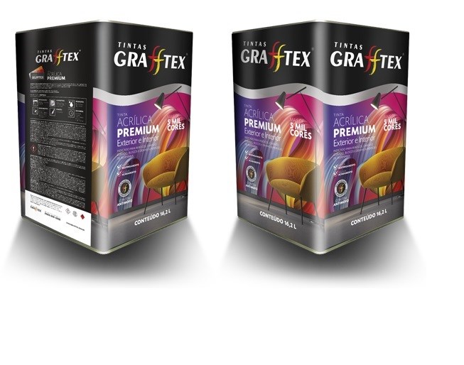TINTA EMBORRACHADA 16.2L BASE CS SELFFTEX - GRAFITEX | Parceirão Atacadista