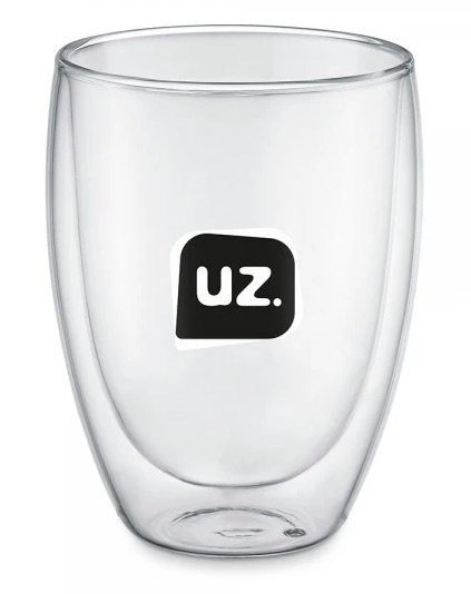 COPO TERMICO VIDRO BOROSSILICATO 300ML TRANSPARENTE - UZ. UTILIDADES ...